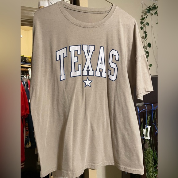 SHEIN | Tops | Tan Texas Shirt | Poshmark